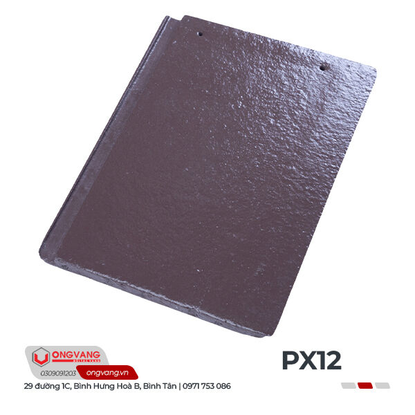 Ngói phẳng SCG PX12 - Nâu gỗ